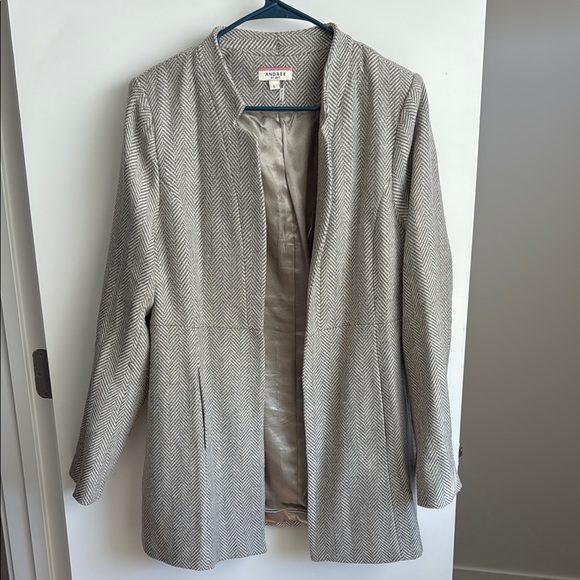 ANDREE BY UNIT | Jackets & Coats | Andree By Unit Gray Blazer Modern ...